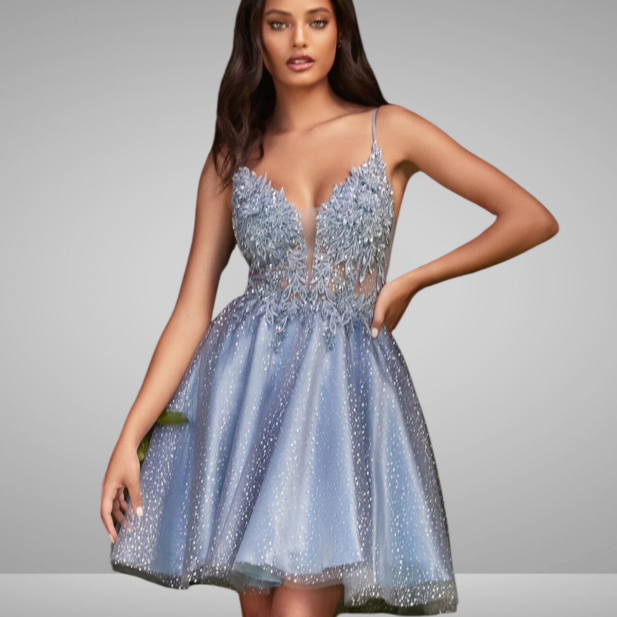 SL-0189 Alquiler Corto – Vestidos Boutique