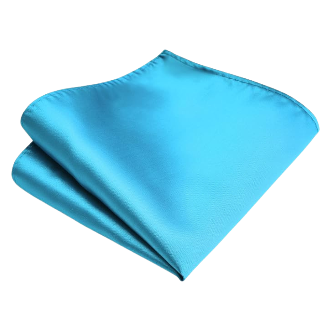 Pañuelo de bolsillo - turquesa #025 – Vestidos Boutique